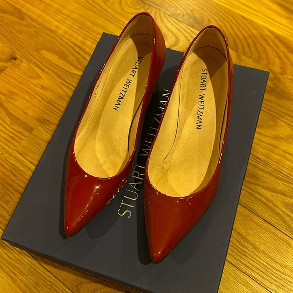 Stuart Weitzman | Shoes | Stuart Weitzman Red Heels | Poshmark